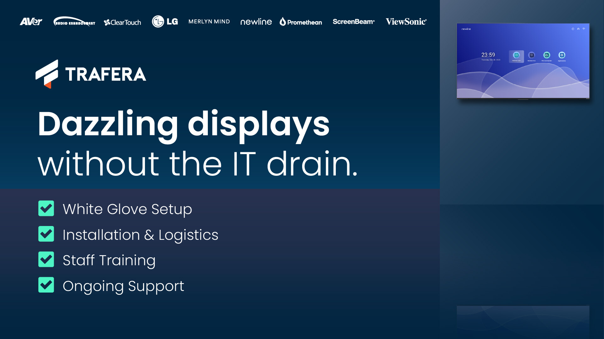 Large-Format Displays | Buy, Deploy, Install, Train